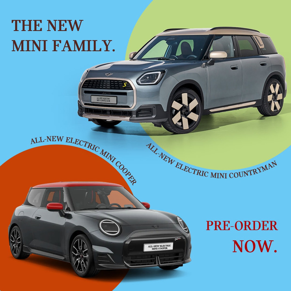 TIME TO TAKE CHARGE. THE NEW MINI FAMILY. | MINI
